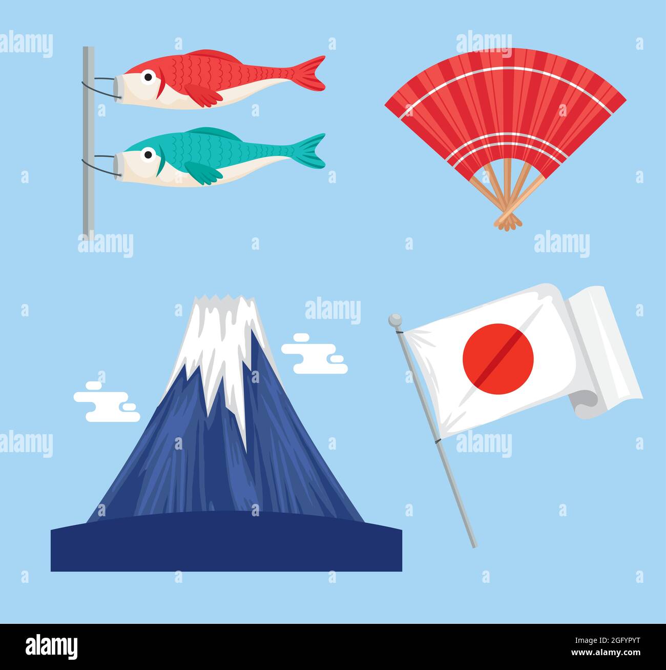 japanese traditional objects Stock Vector Image & Art - Alamy