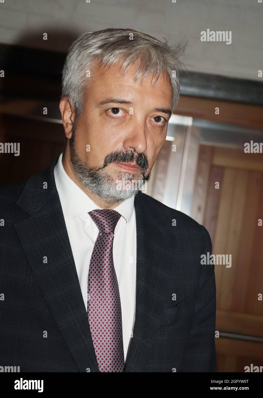 Russian journalist, TV host, politician and diplomat Evgeny Primakov ...