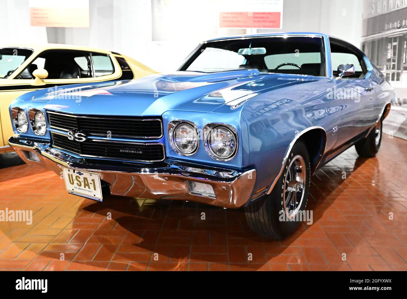 Classic American Chevell SS muscle car Stock Photo - Alamy