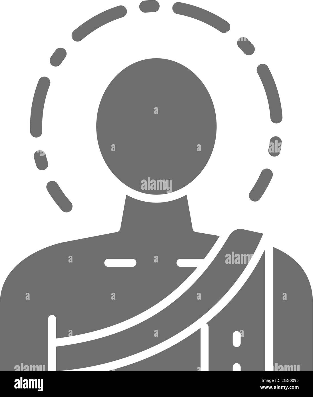 Buddhism monk orange Black and White Stock Photos & Images - Alamy