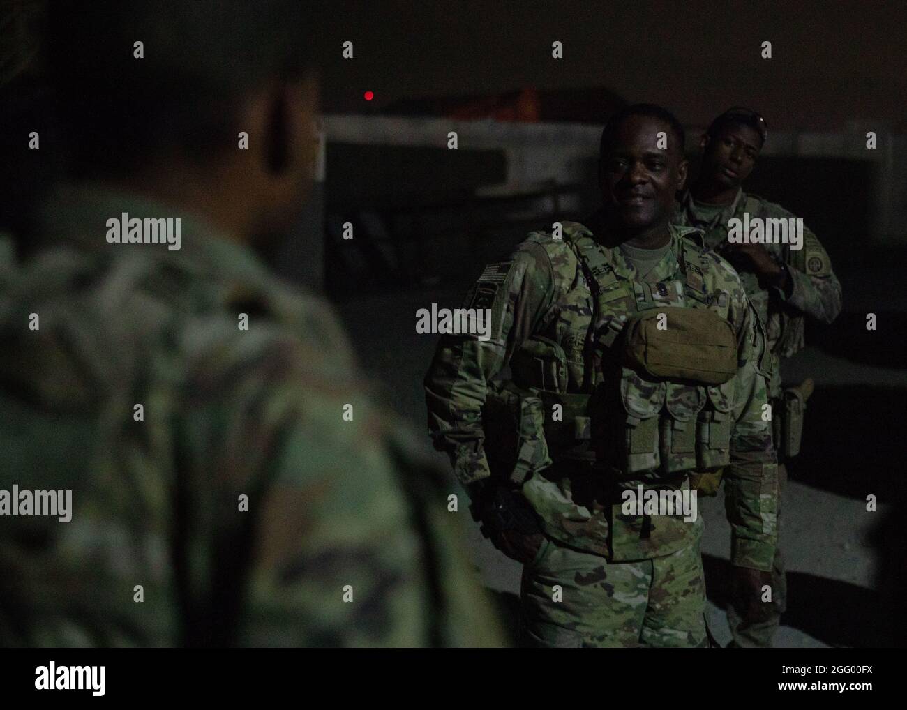 Command Sgt. Maj. David Pitt, the 82nd Airborne Division's senior ...