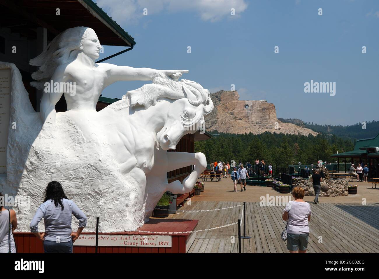 Crazy Horse Monument Stock Photo - Alamy