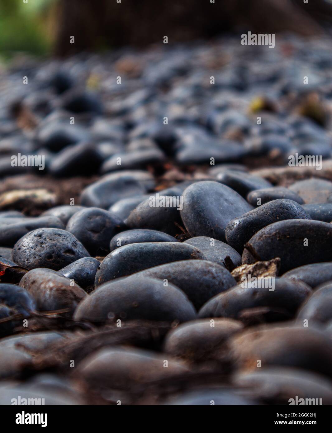 Ground view of pile of rocks Stock Photo - Alamy