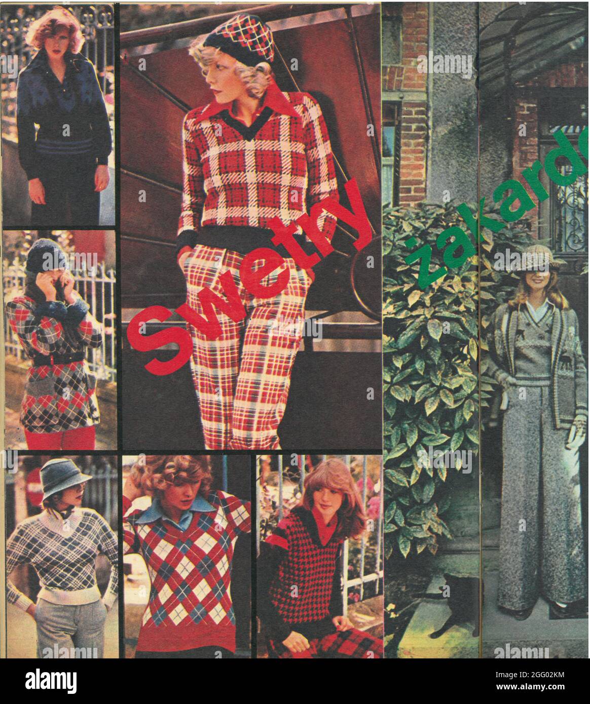 1970s Fashion Collage