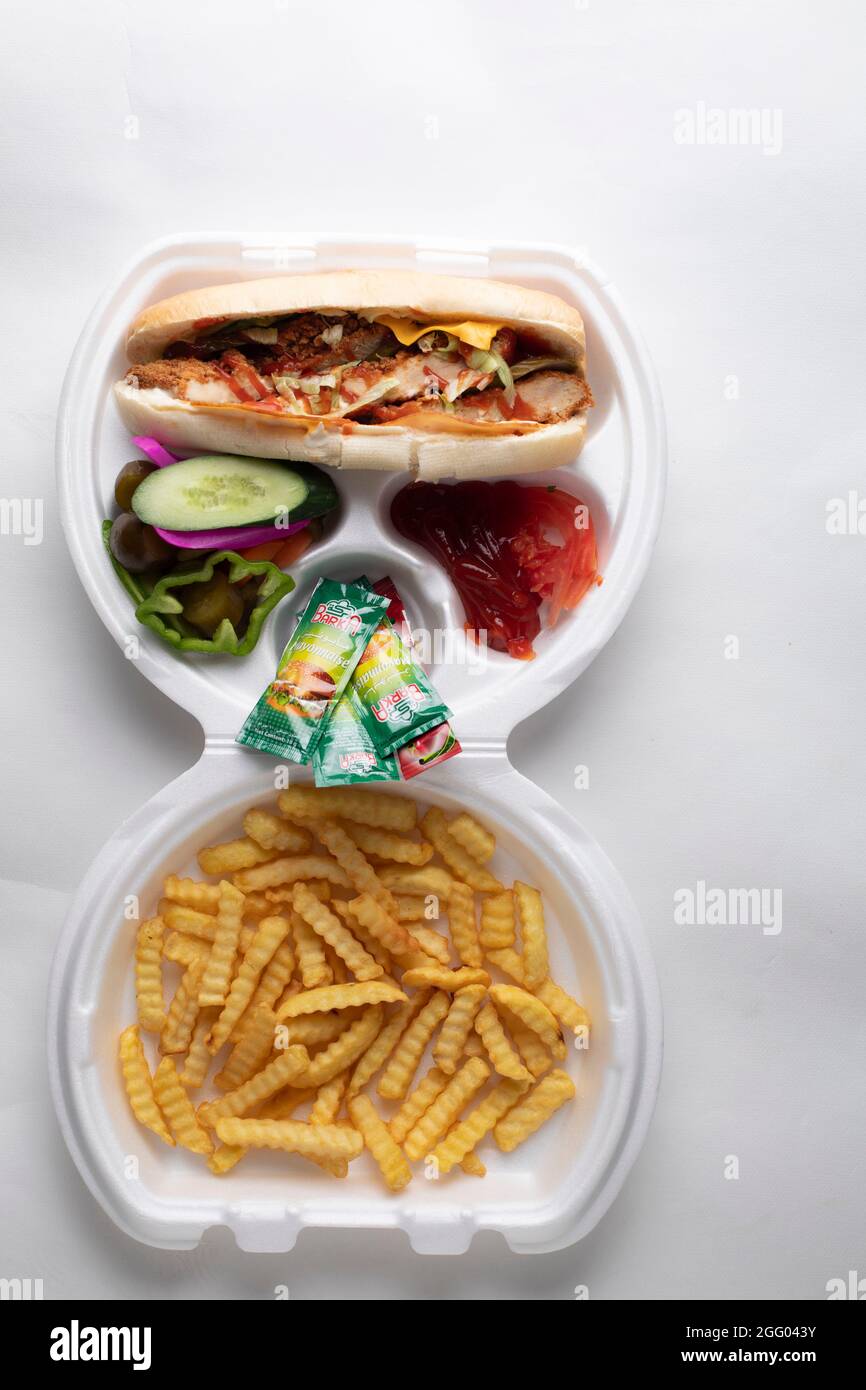 Zinger meal hi-res stock photography and images - Alamy