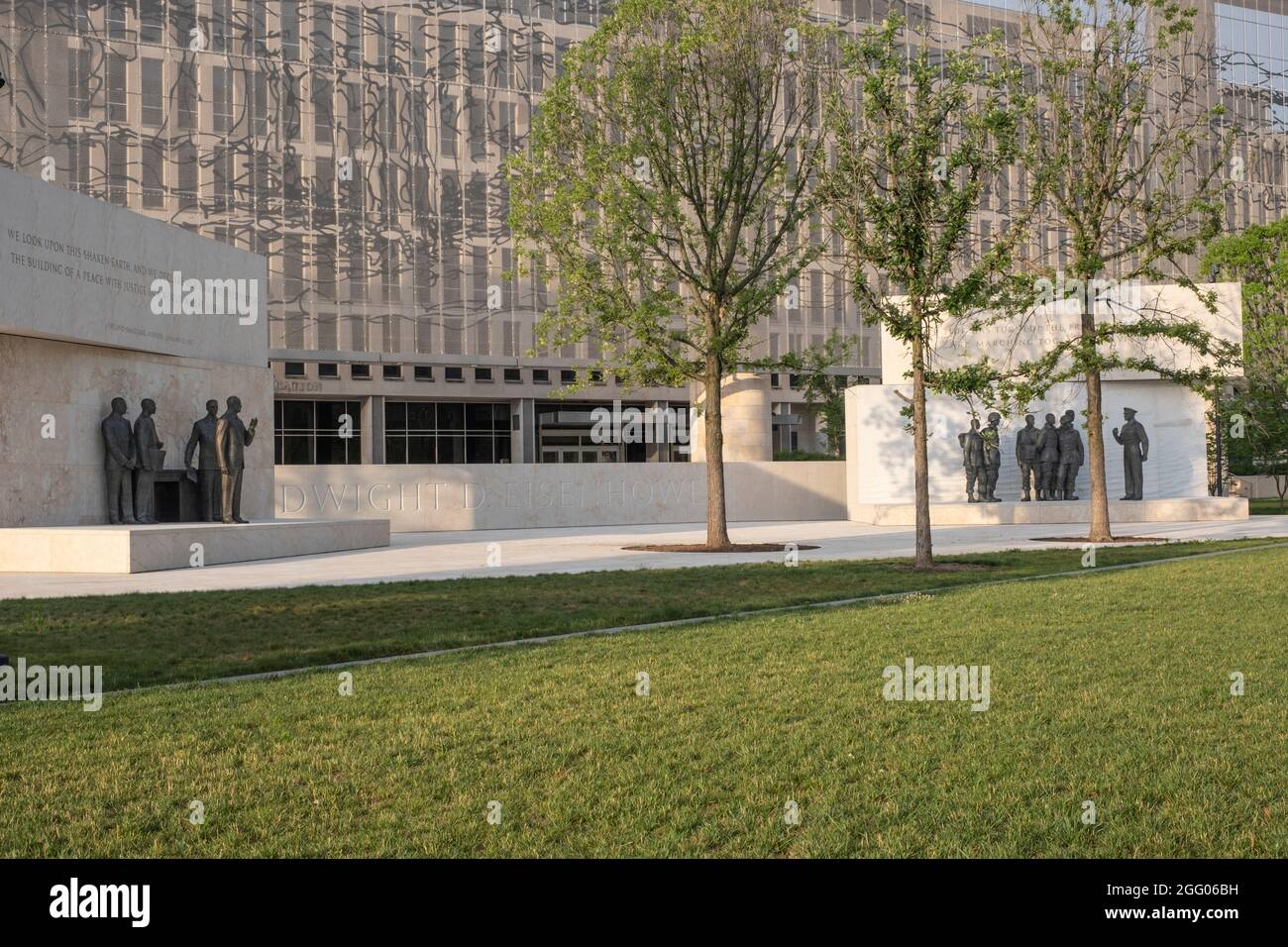 Dwight Eisenhower Memorial, Washington, DC, USA Stock Photo - Alamy