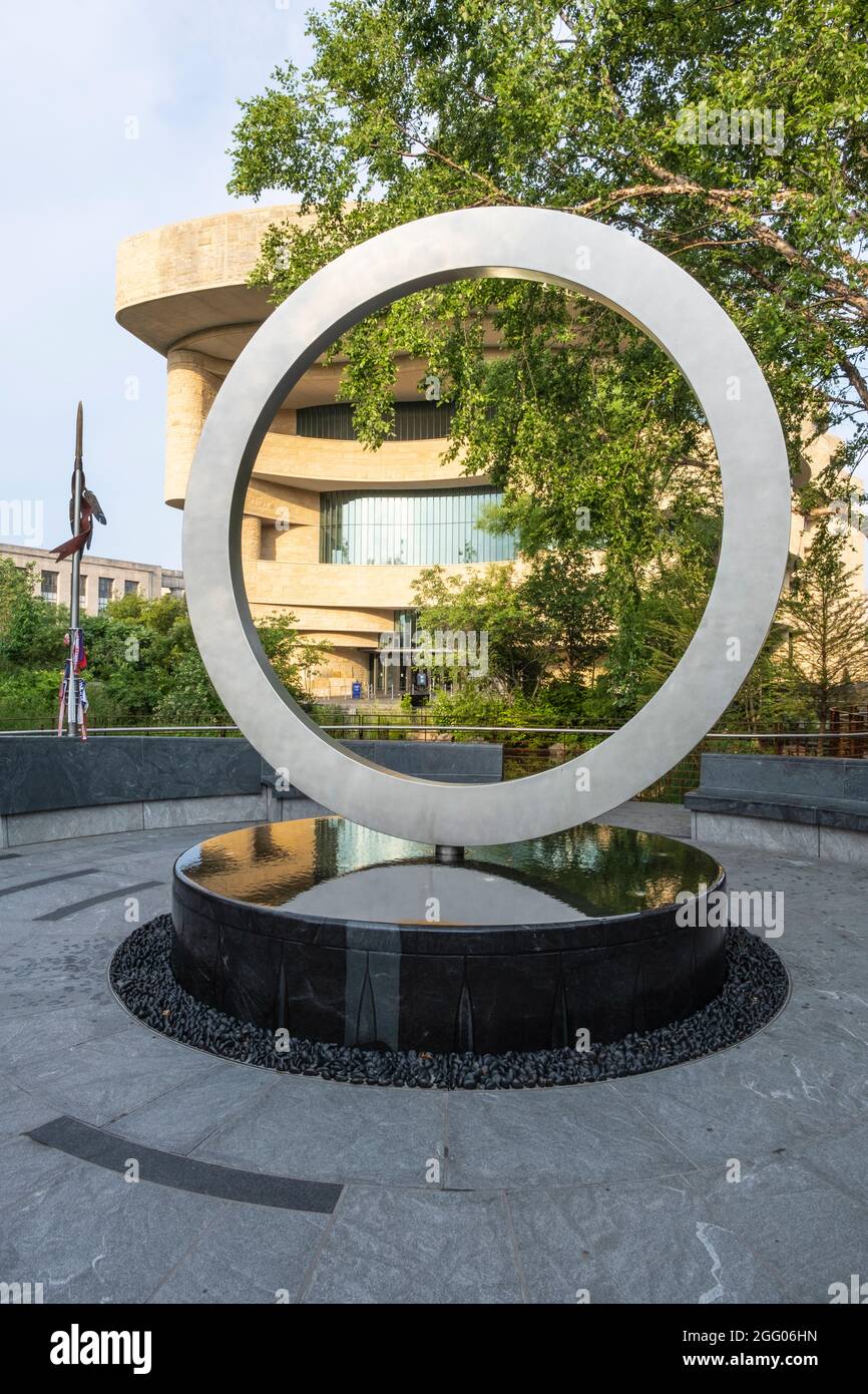 National Native American Veterans Memorial, Washington, DC, USA Stock ...