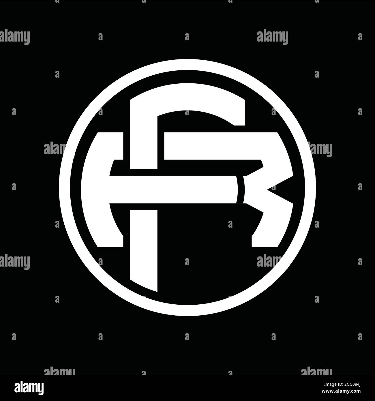 Fr logo Stock Vector Images - Alamy