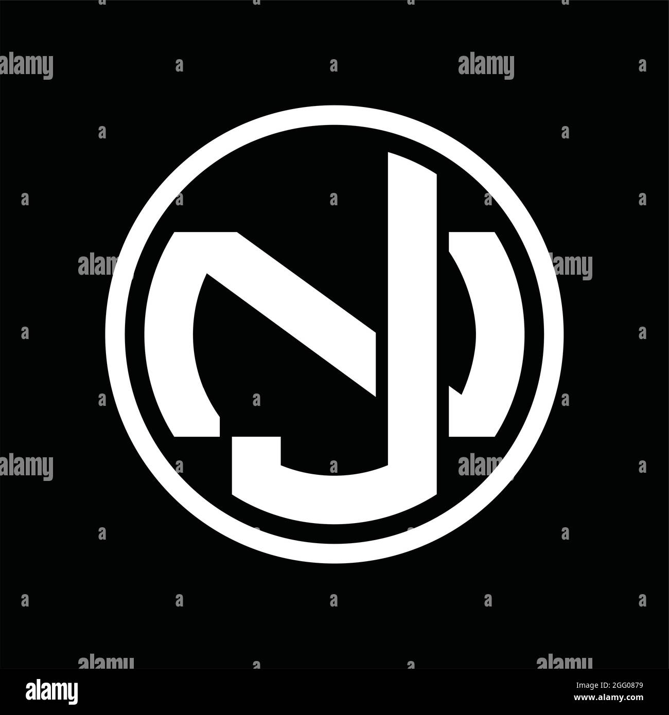 Jn logo Stock Vector Images - Alamy