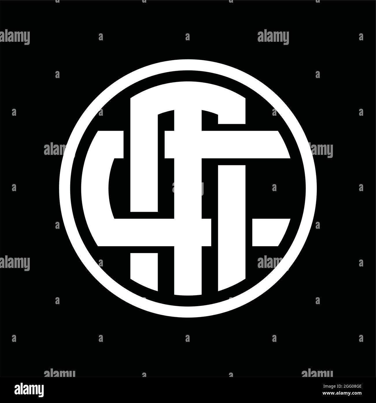 Mc minimal logo design hi-res stock photography and images - Alamy
