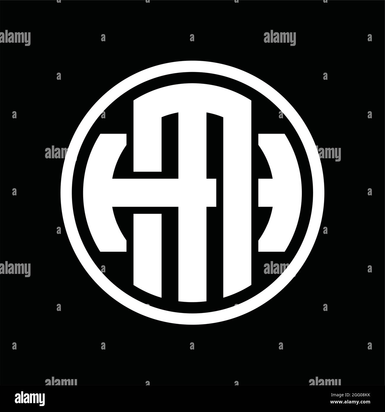 Mh logo Stock Vector Images - Alamy
