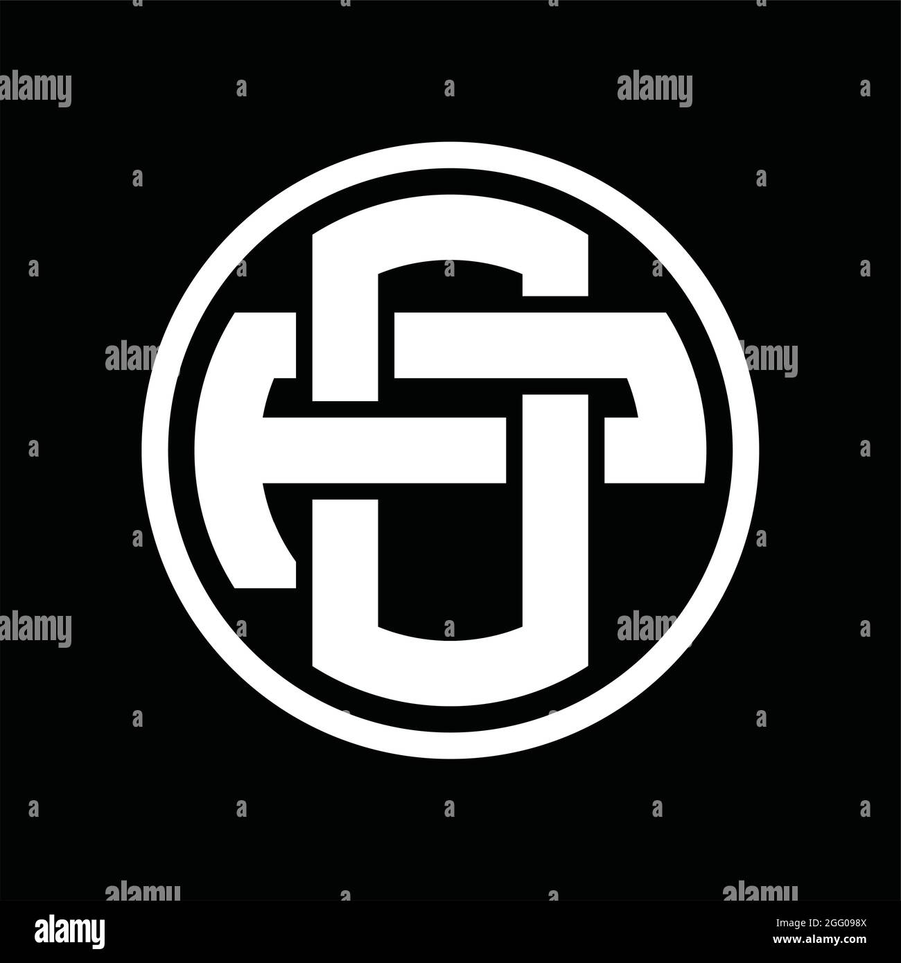 OP Logo monogram with overlapping style vintage design template Stock ...