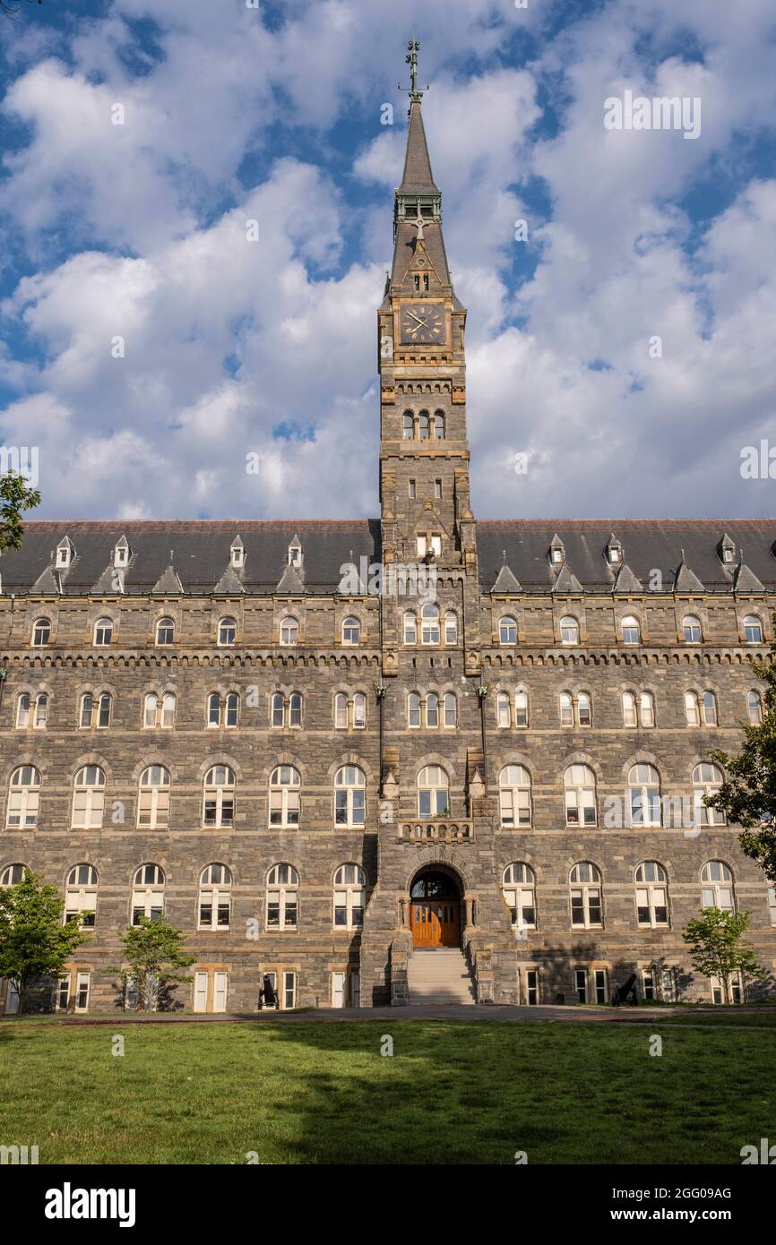 Georgetown University, Healy Hall, Washington DC, USA Stock Photo - Alamy