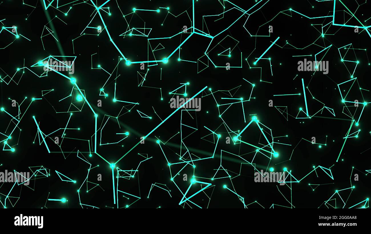 Abstract Plexus Technology Science And Engineering Stock Photo - Alamy