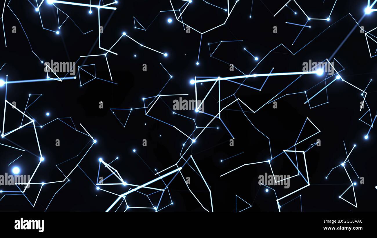 Abstract Plexus Technology Science And Engineering Stock Photo - Alamy