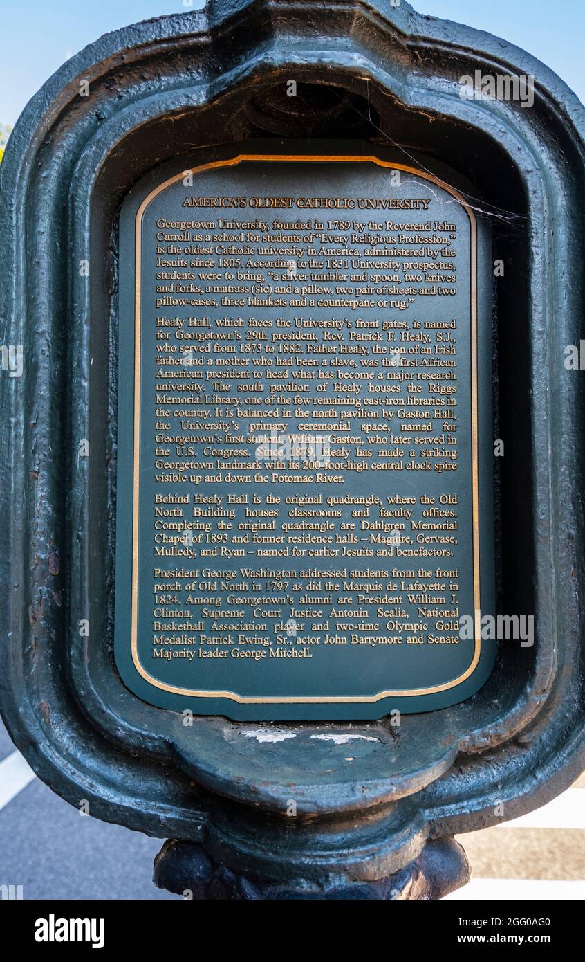 History historic marker plaque hi-res stock photography and images - Alamy