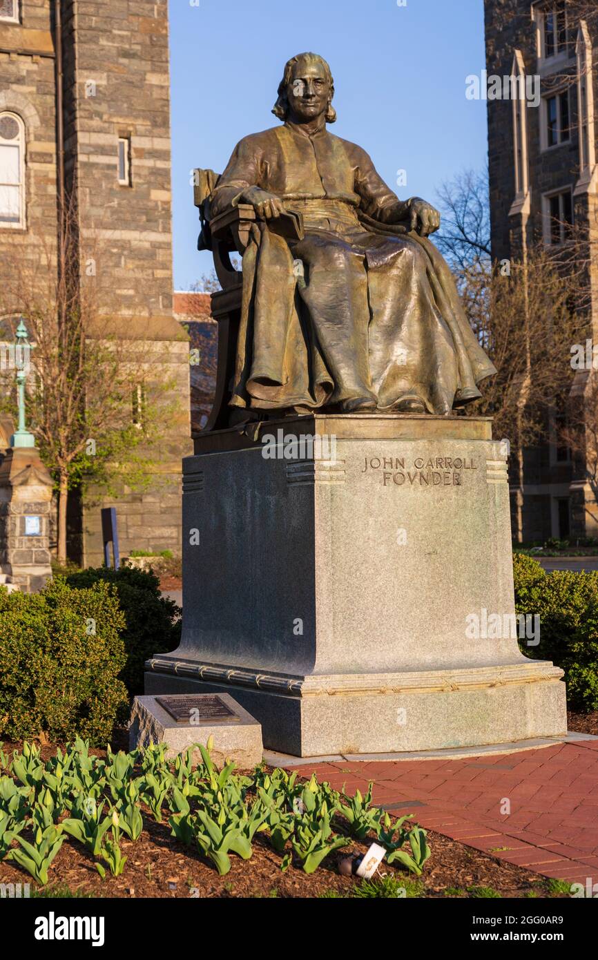Founder of georgetown university hi-res stock photography and images ...