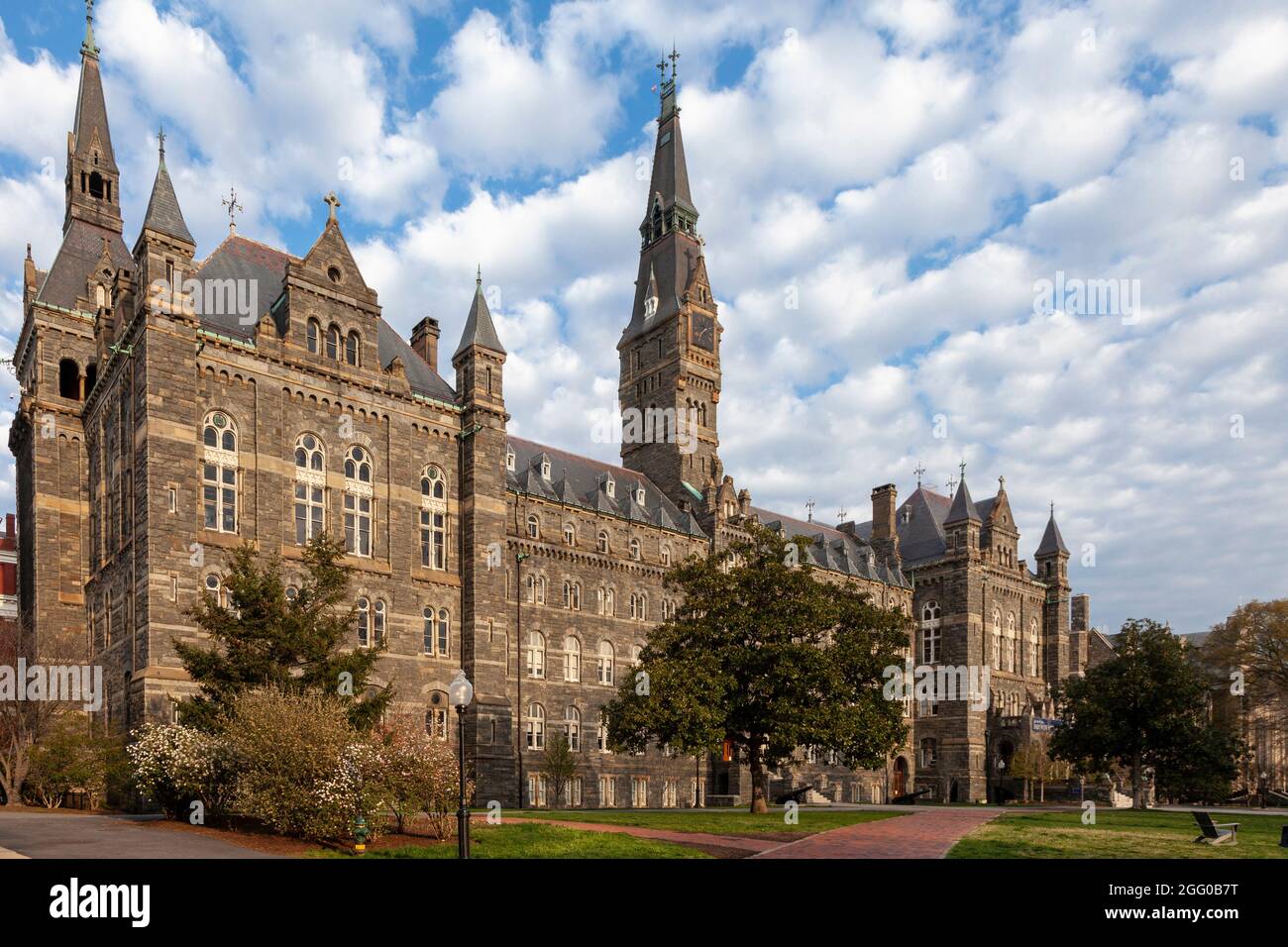 Georgetown University, Healy Hall, Washington DC, USA Stock Photo - Alamy