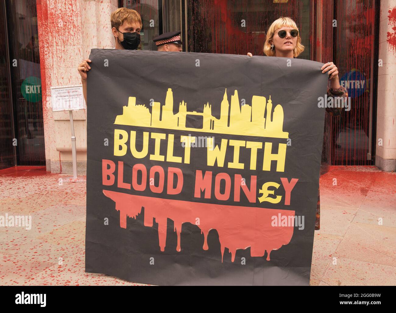 London, England, UK 27th August 2021 On day five of the Extinction ...