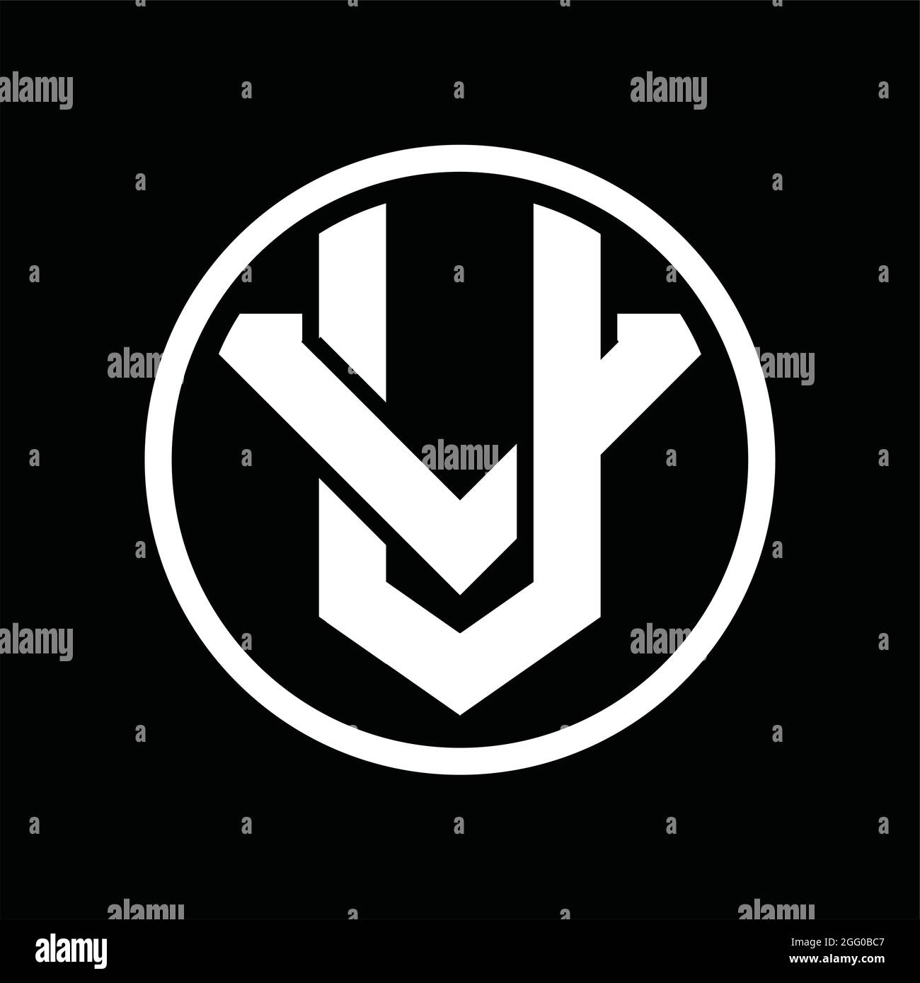 Vv initials logo Stock Vector Images - Alamy