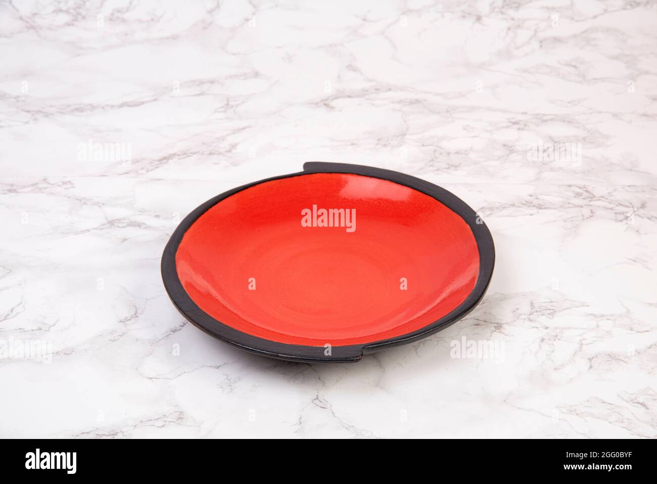 colorful handmade ceramic bowl in the kitchen Stock Photo - Alamy