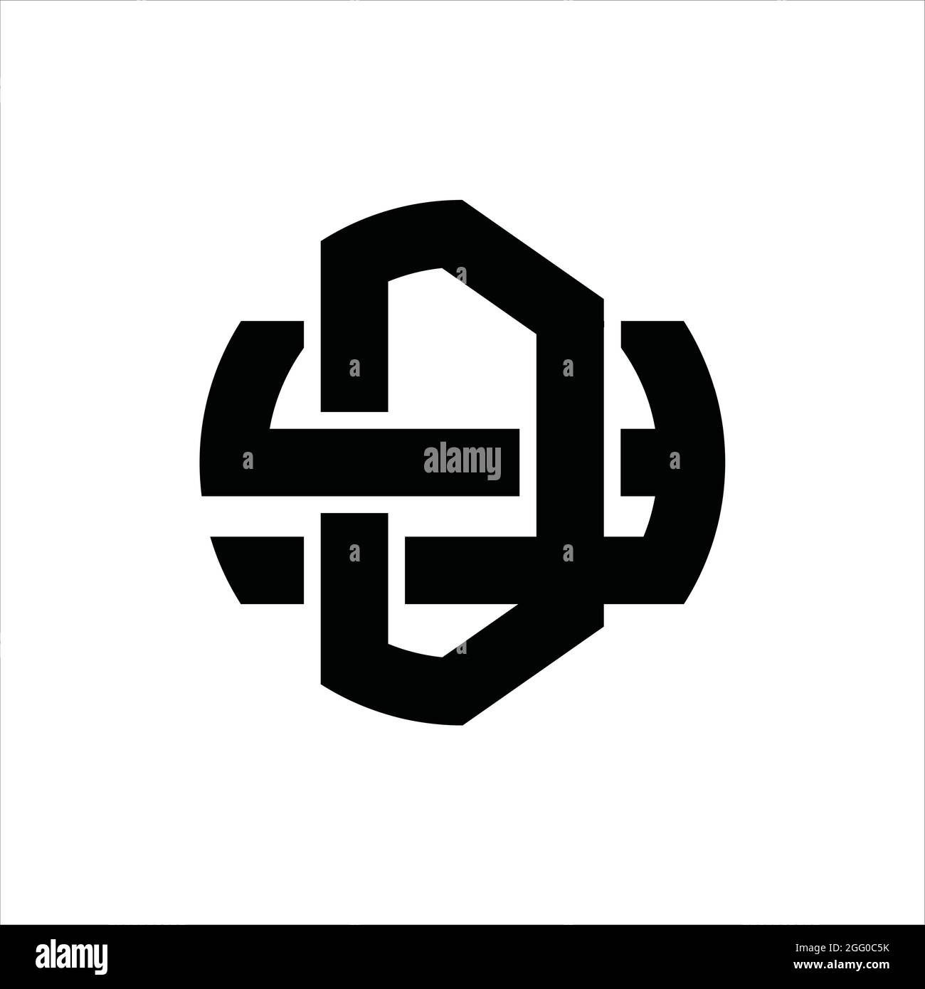 Dy minimal logo design Stock Vector Images - Alamy