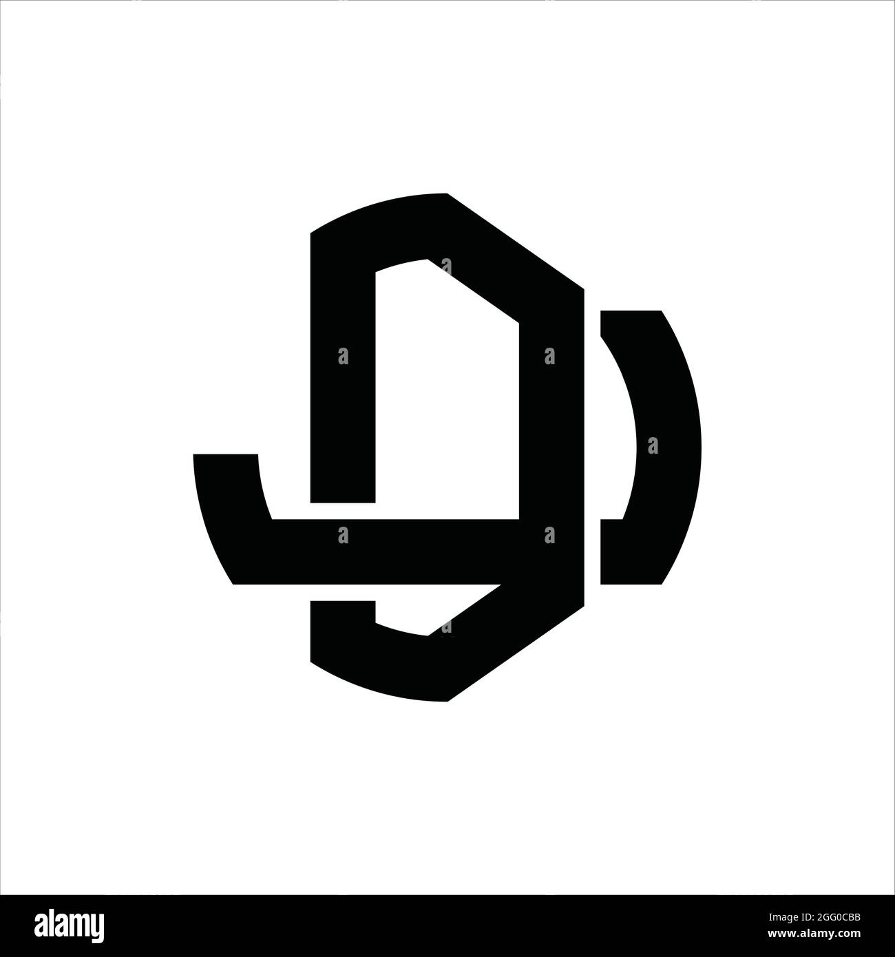 Dj logo hi-res stock photography and images - Alamy