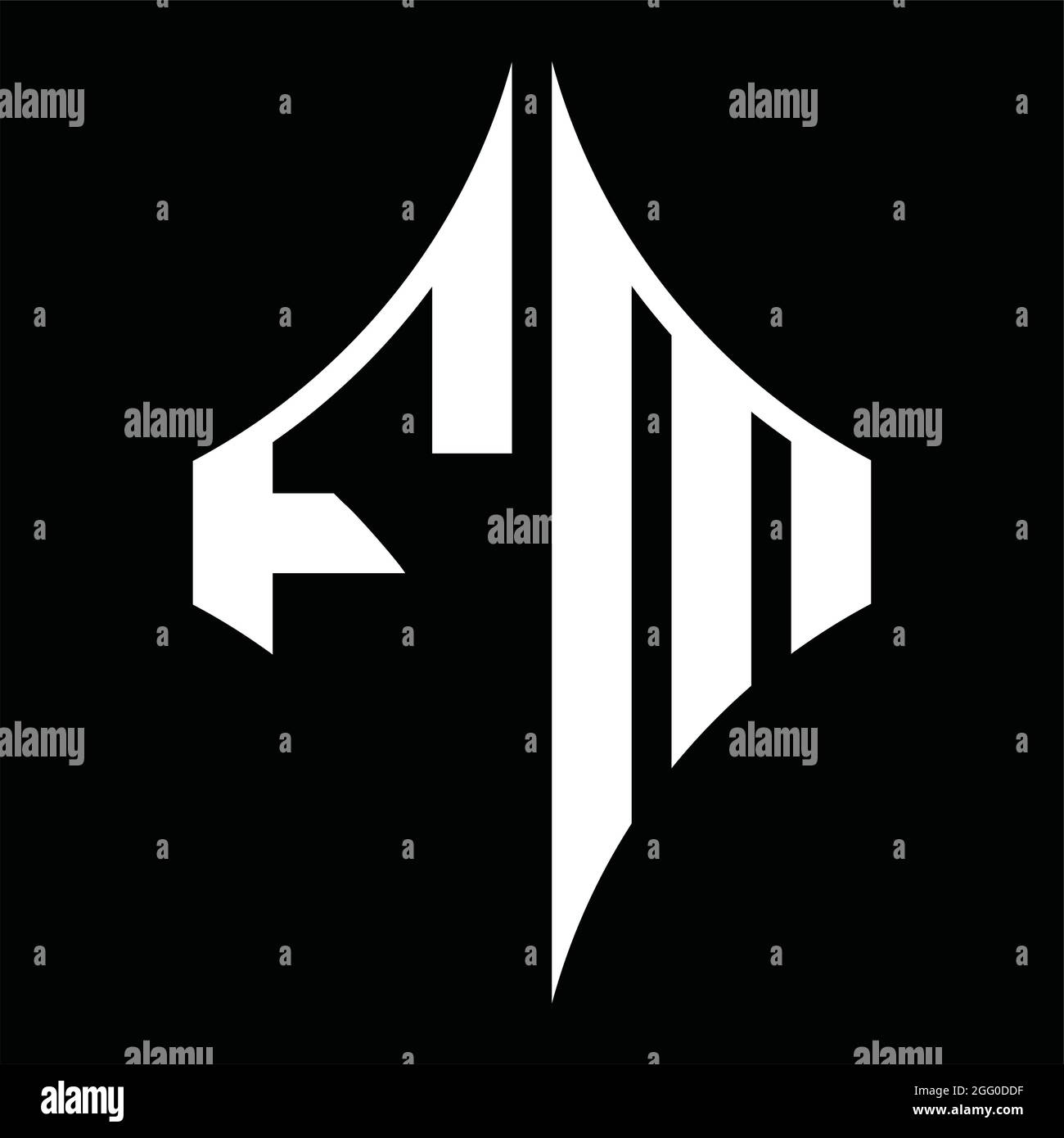 Vintage fm Stock Vector Images - Alamy