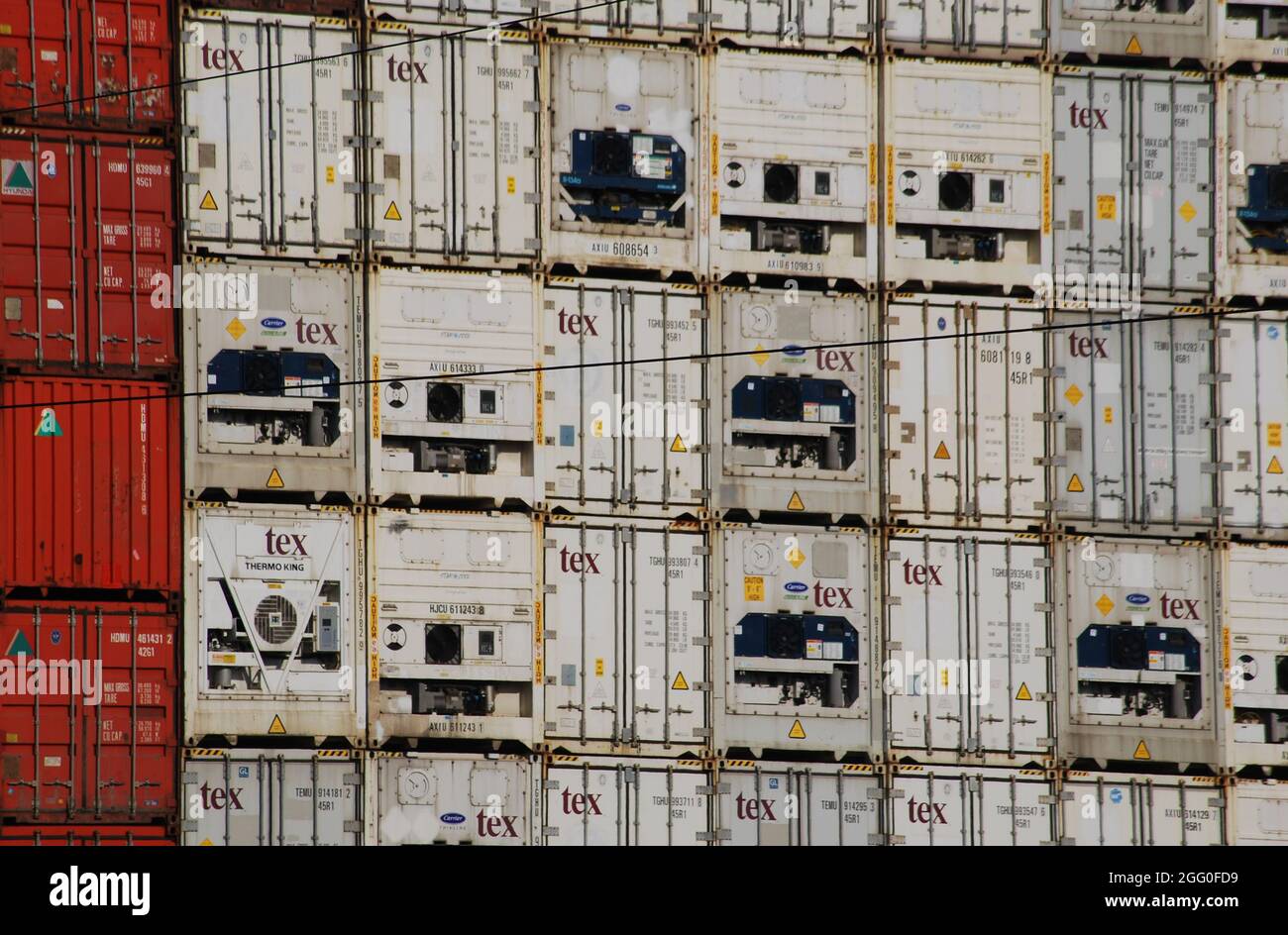 Old factory containers hi-res stock photography and images - Alamy