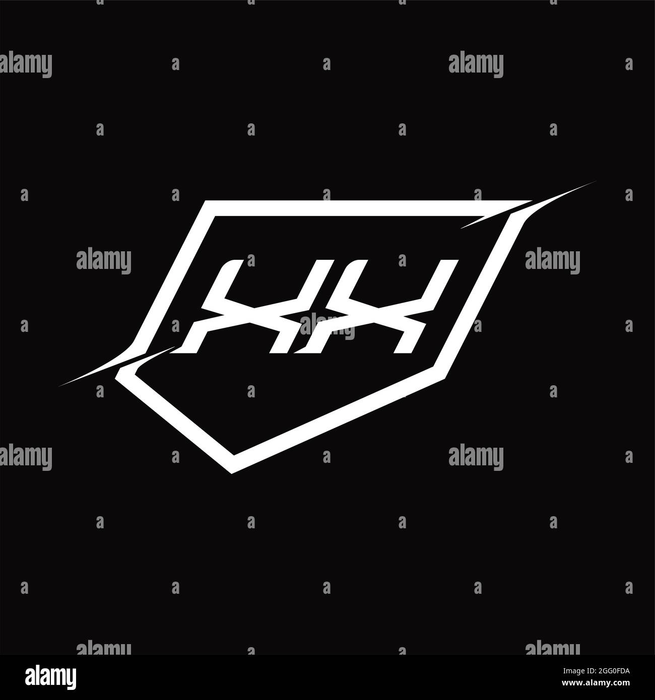 Xx logo vector vectors hi-res stock photography and images - Alamy