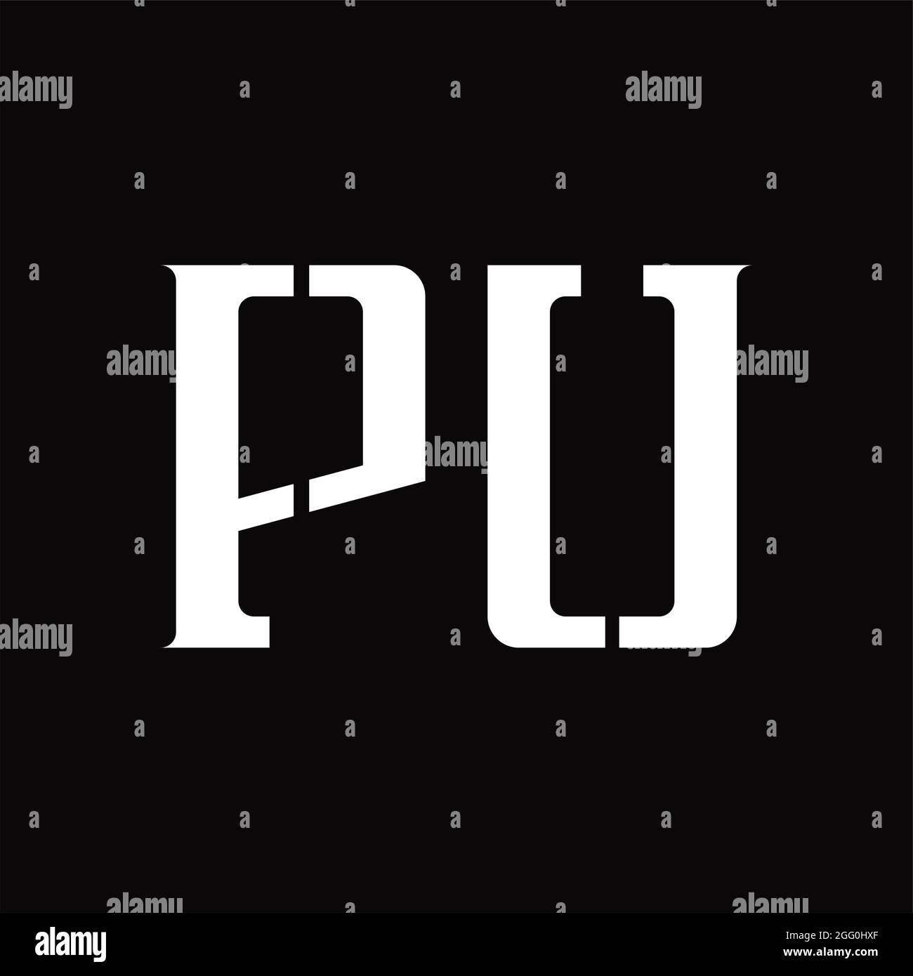Pu emblem Stock Vector Images - Alamy