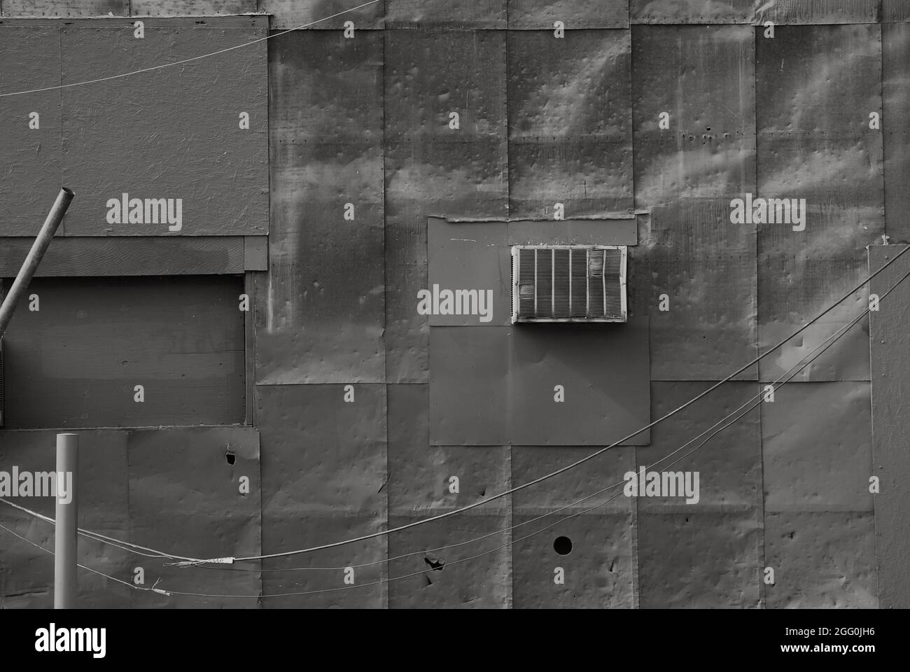 Exterior factory wall Stock Photo - Alamy