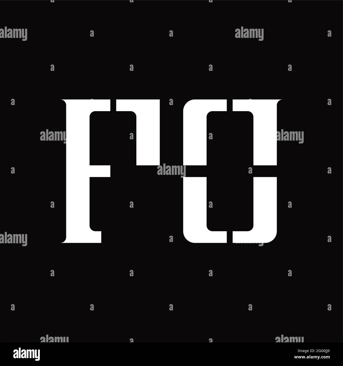 Fo logo vector Stock Vector Images - Alamy