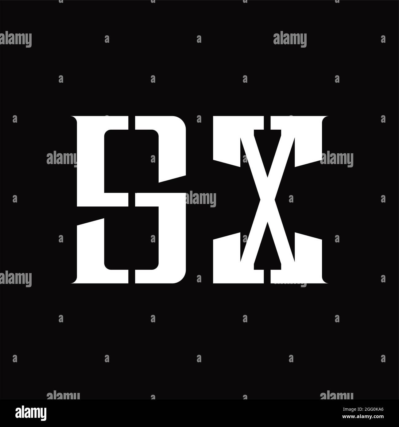 Sx logo Stock Vector Images - Alamy