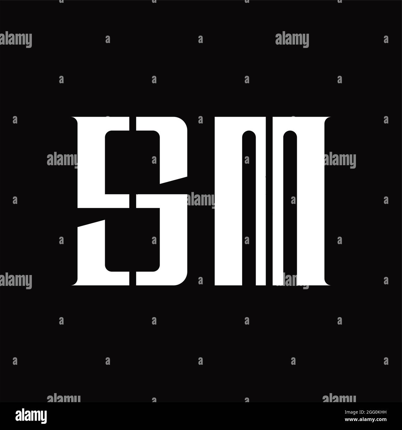 Sm signature Stock Vector Images - Alamy
