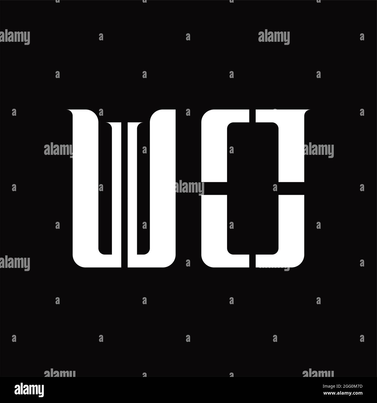 Wo alphabet Stock Vector Images - Alamy