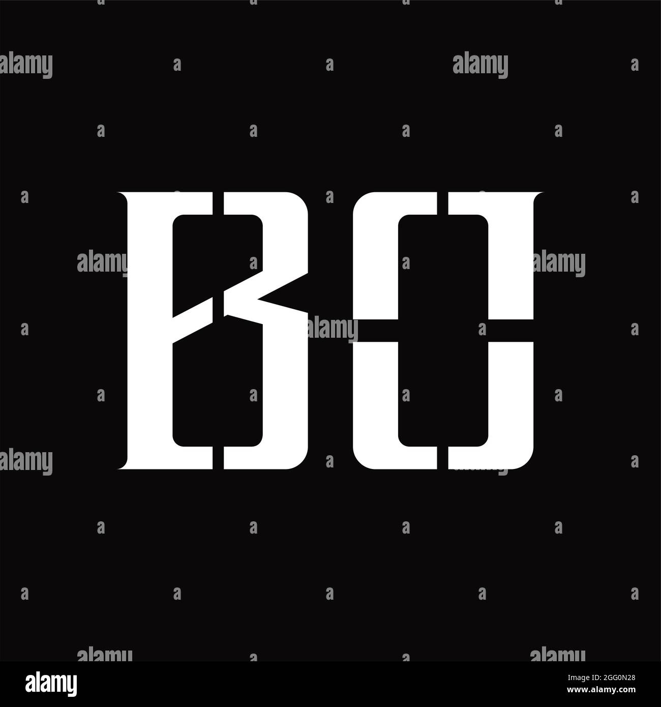Bo logo vector vectors hi-res stock photography and images - Alamy