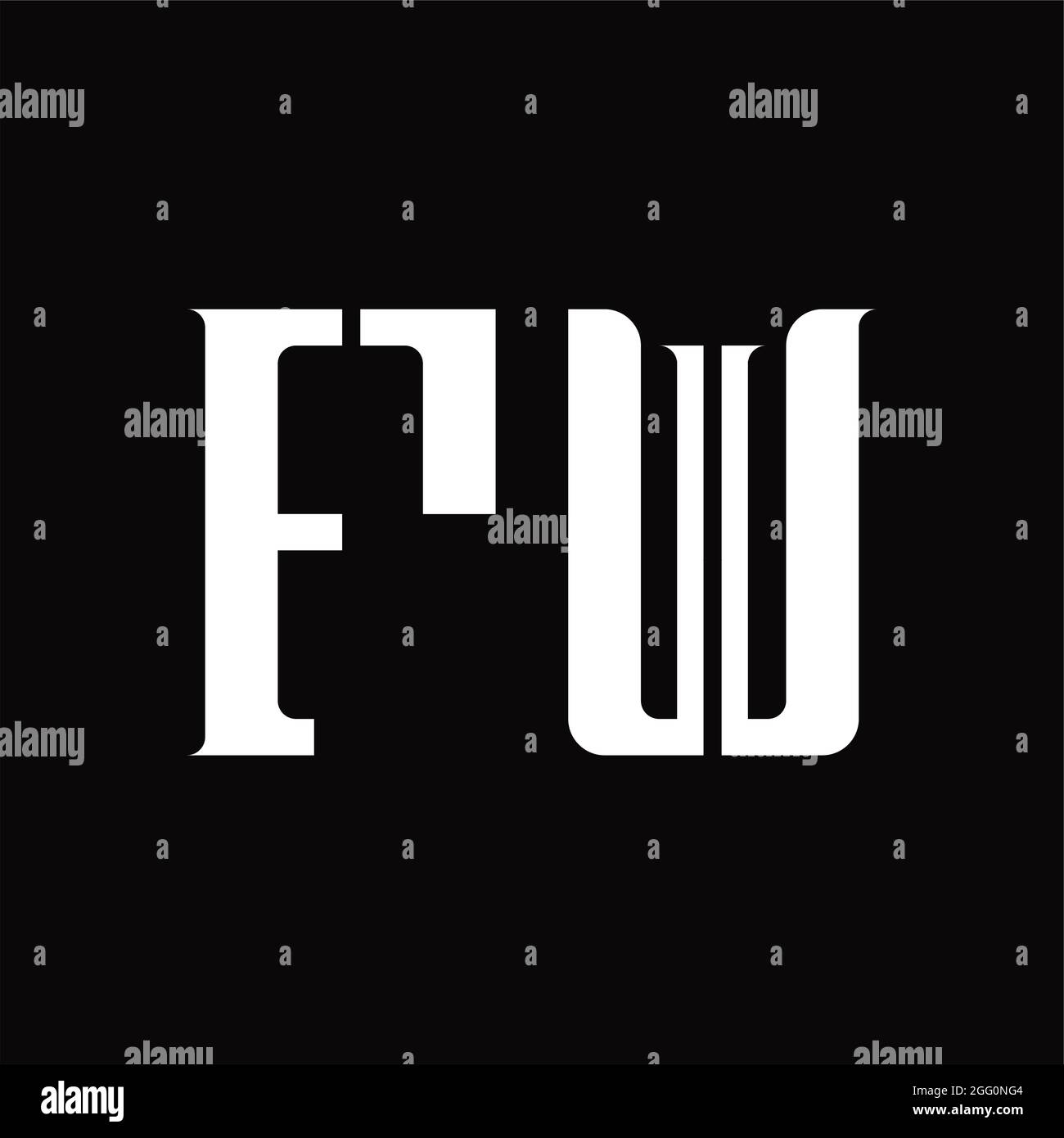 Fw logo Stock Vector Images - Alamy