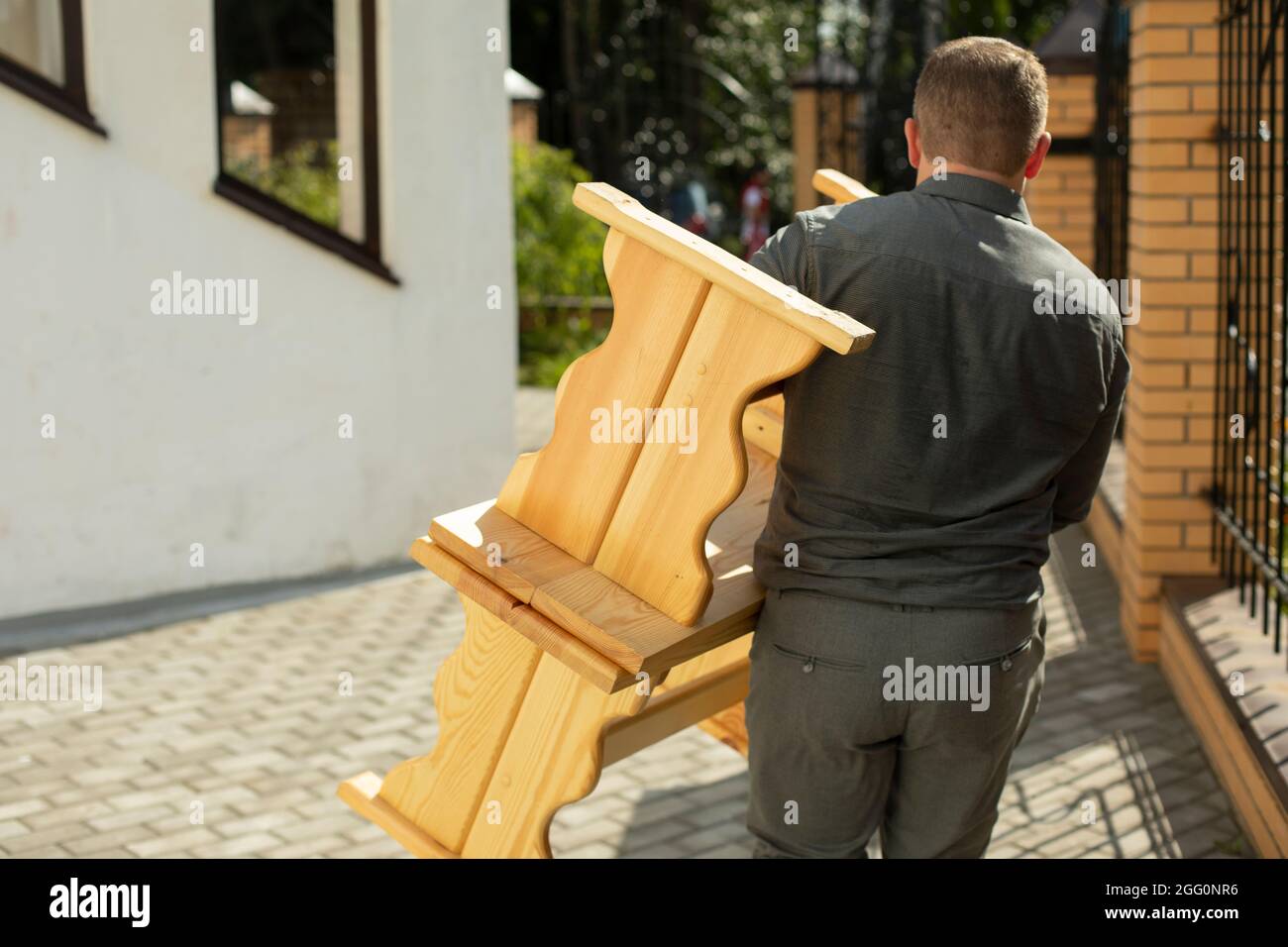 Carrying heavy furniture hi-res stock photography and images - Alamy
