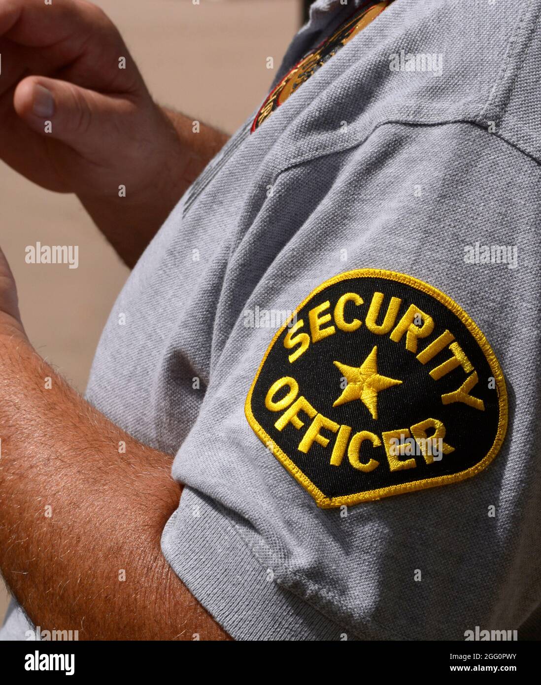 Security officer guard hi-res stock photography and images - Alamy