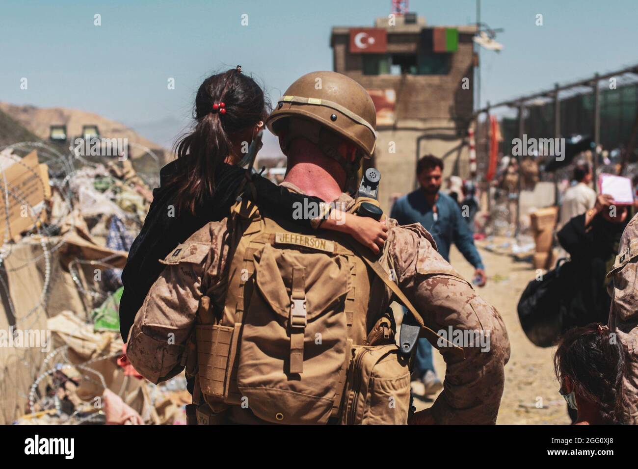 A Marine assigned to the Special Purpose Marine Air Ground Task Force ...