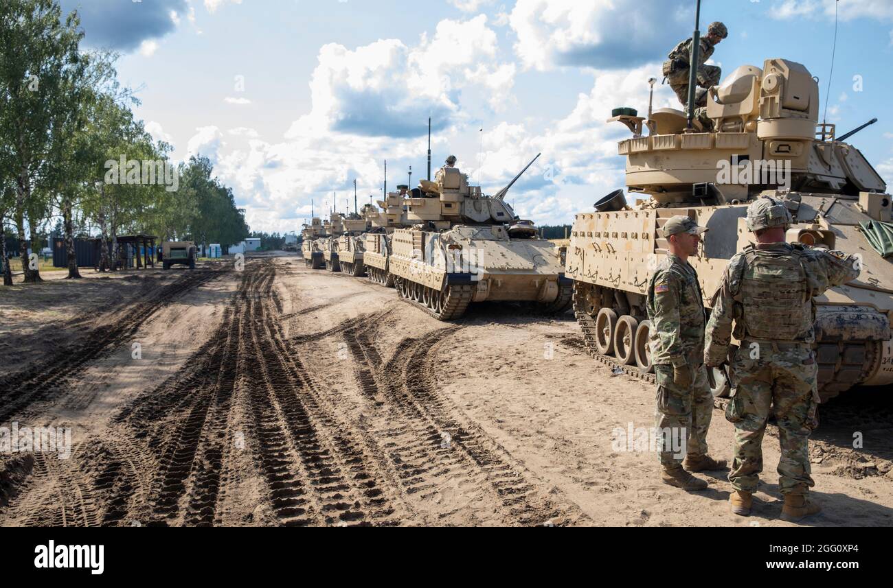 Burt's Knights of the 3rd Battalion, 66th Armored Regiment participated ...