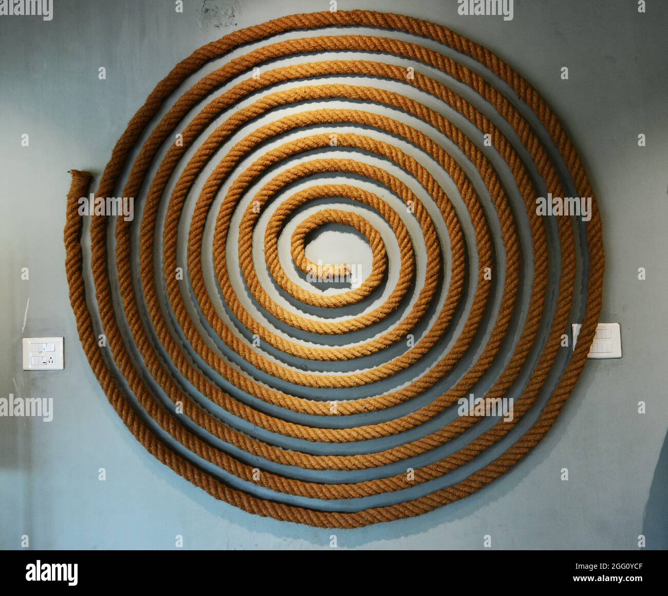 Exhibits at the international coir museum in Kalavoor, Kerela, India ...