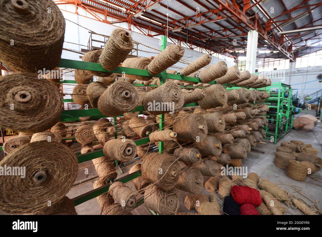 the international coir museum in Kalavoor, Kerela, India Stock Photo ...
