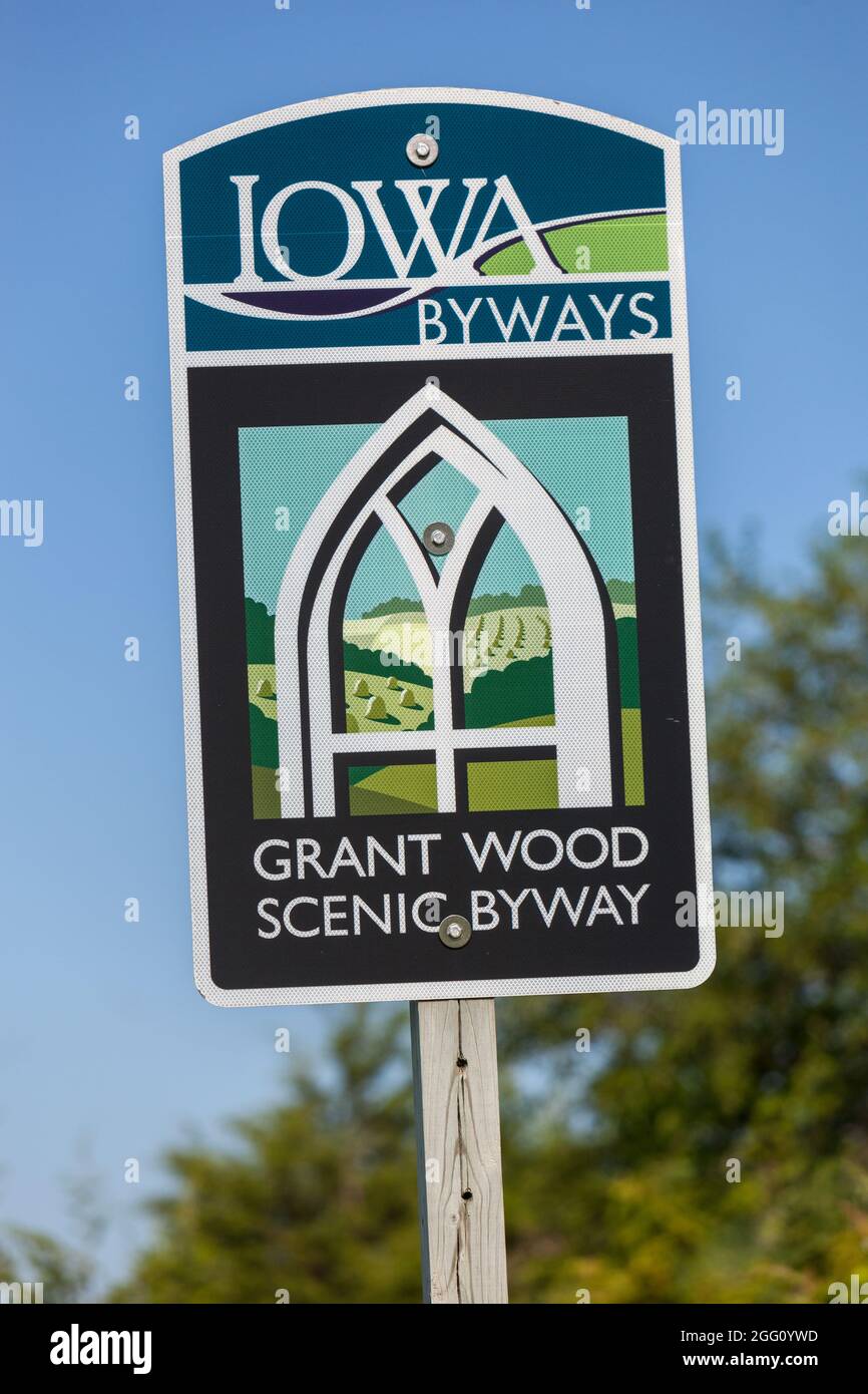 Iowa byways hi-res stock photography and images - Alamy