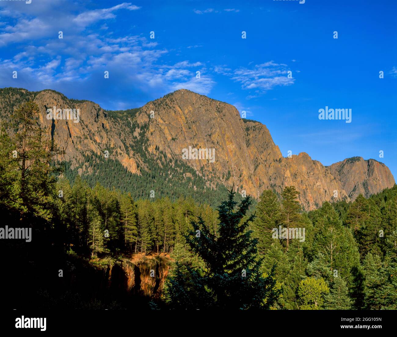 Brazos Cliffs, Carson National Forest, Chama, New Mexico Stock Photo ...