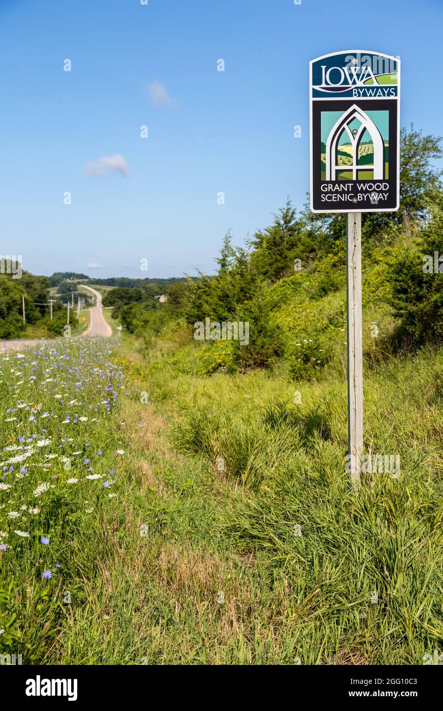 Iowa scenic byway hi-res stock photography and images - Alamy