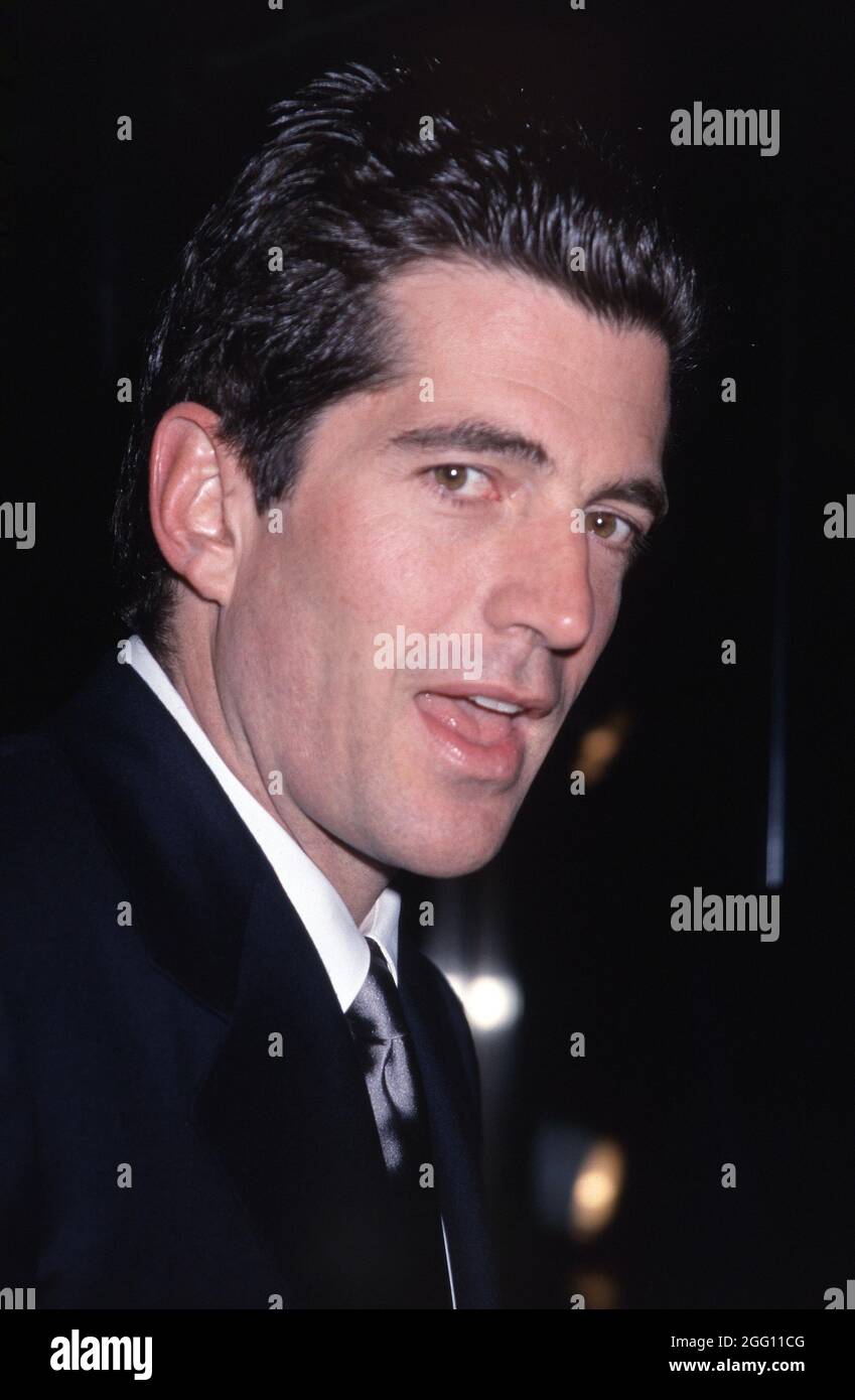 John Kennedy Jr. attends George Magazine's "We the People" Series at ...