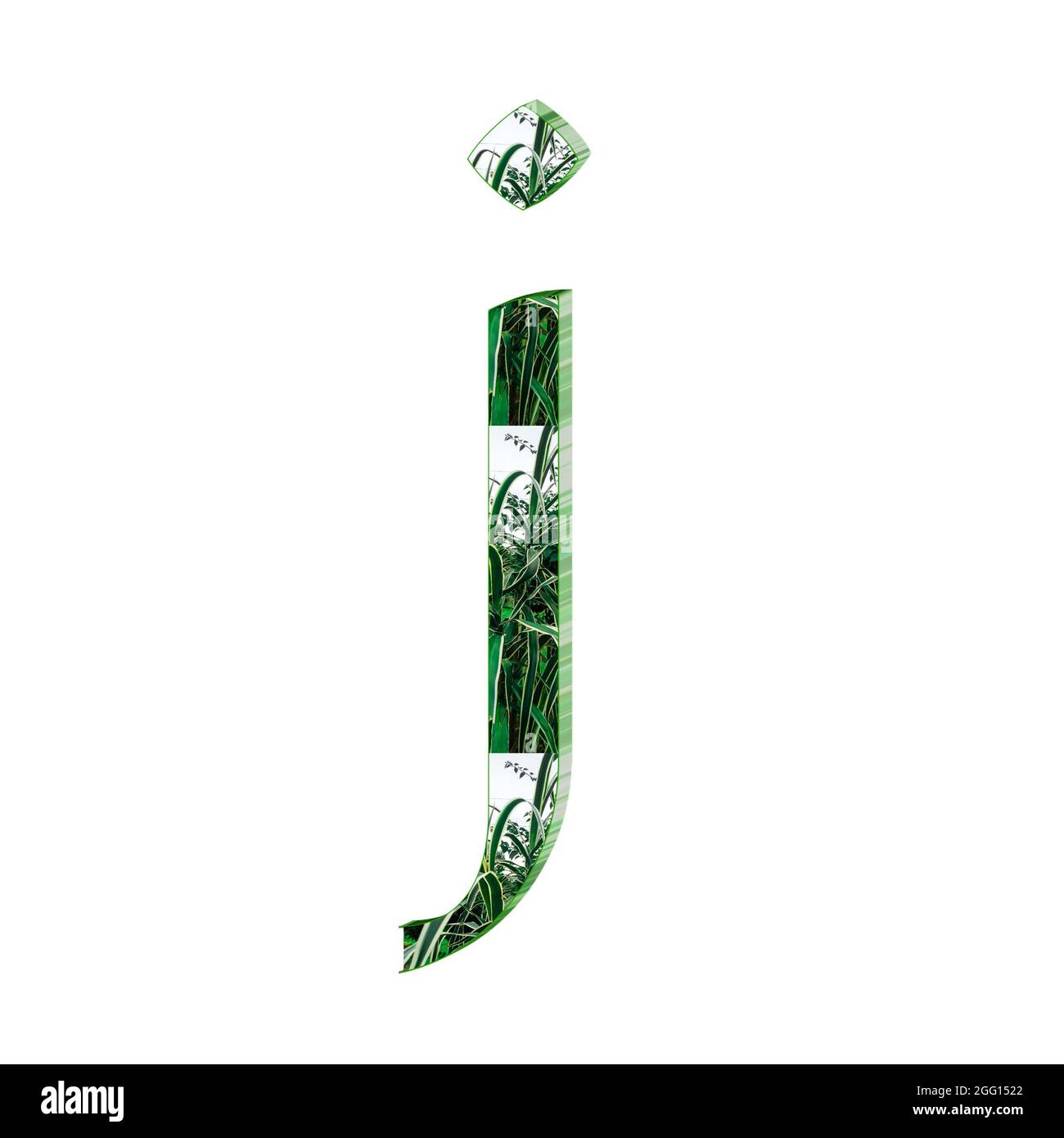Green letter j hi-res stock photography and images - Alamy
