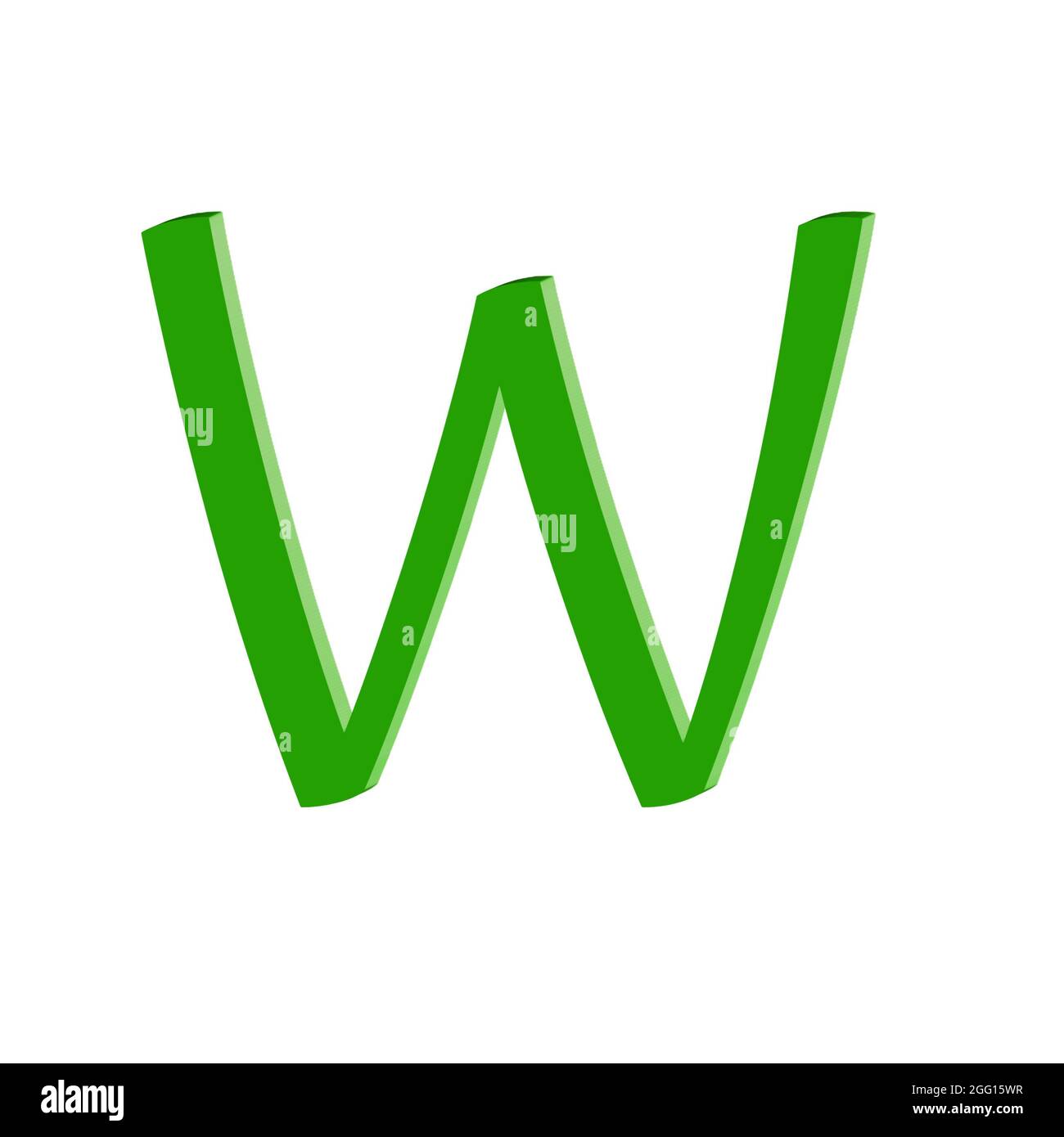 Capital Letter W